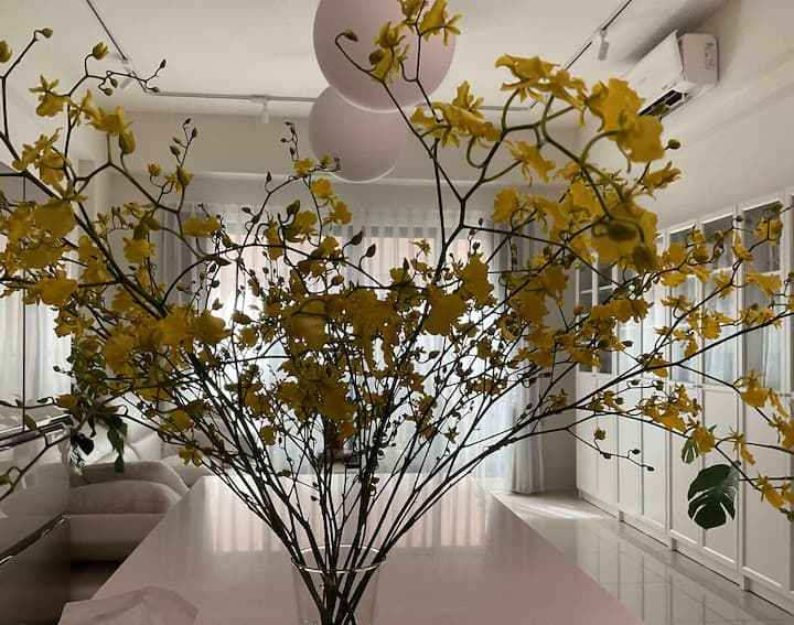 禧禧·日光～輕齡新宅近台江文化中心，晨光灑入的純白寧靜空間，慢活悠閒時光。 - 永康區