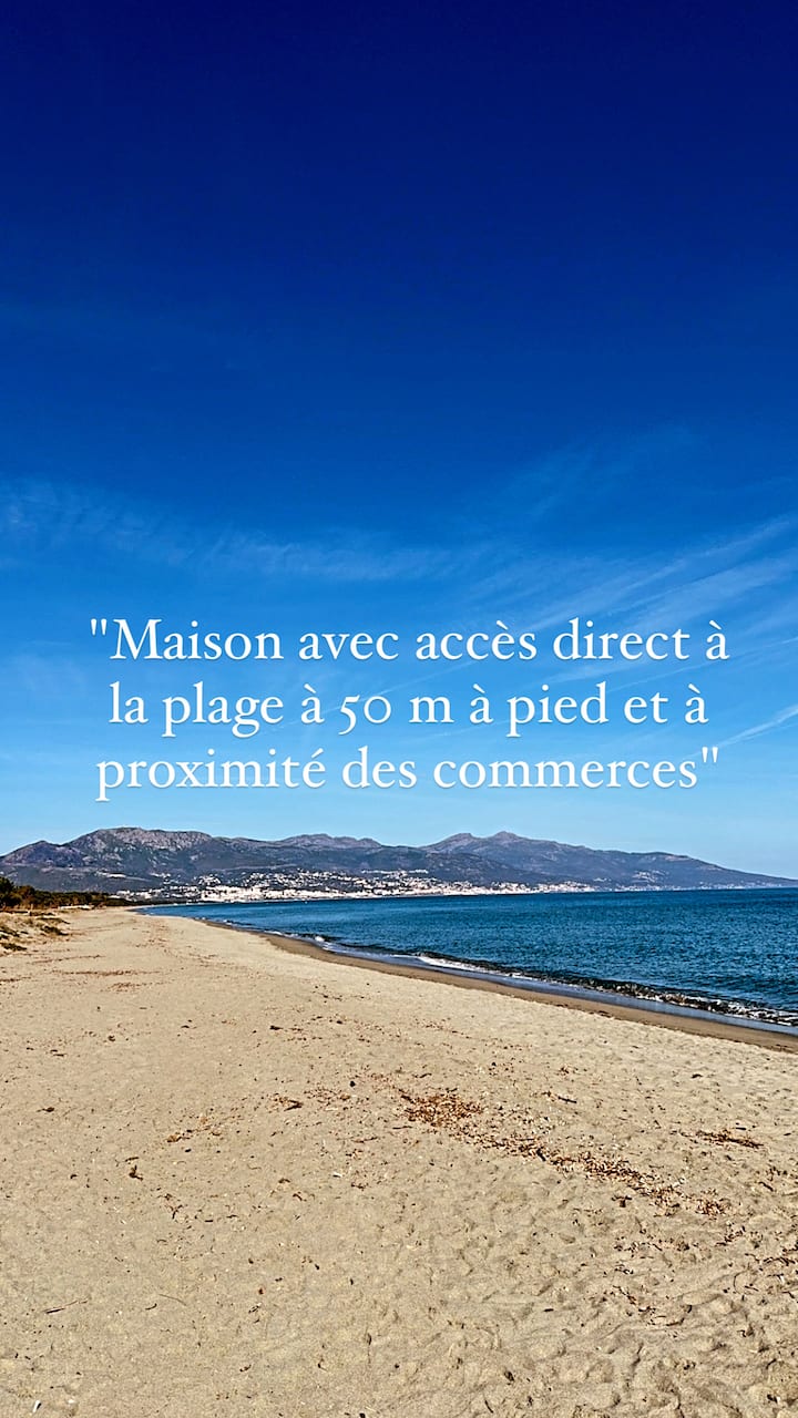 Maison « La Marana » En Bord De Mer - Bastia