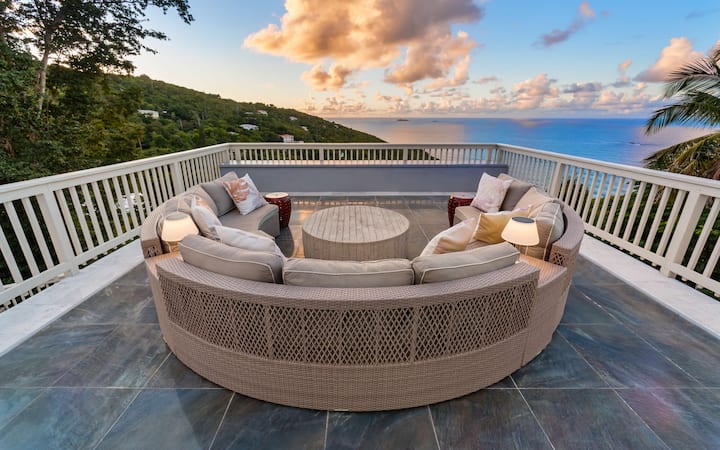The Villa Michelle: Luxury, Heated Pool, Generator - U.S. Virgin Islands