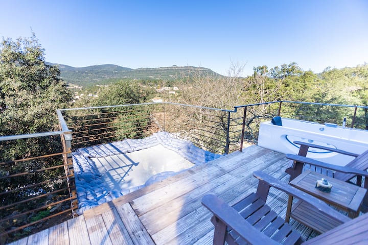 Daly Cabane Perchée Et Spa Avec Une Vue Incroyable - Var