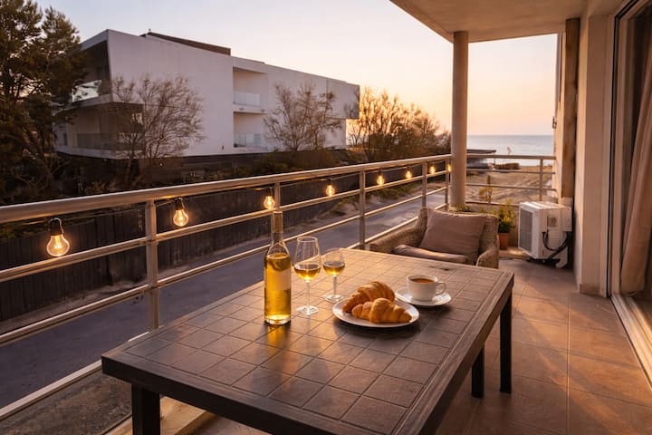 T3 Palavas 1er Ligne• Terrasse • Parking Privé - Palavas-les-Flots