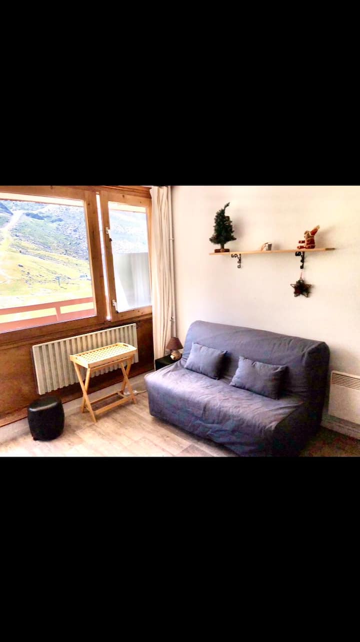Appartement Cosy Avec Terasse - La Mongie