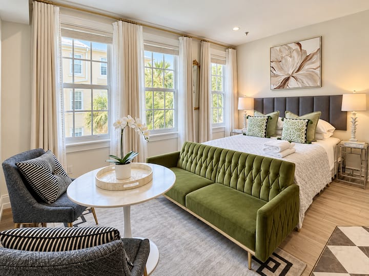 The Green Room - Place De Stationnement, Vue Sur La Piscine, Réception 24h/24 Et 7j/7 - Palm Beach, FL