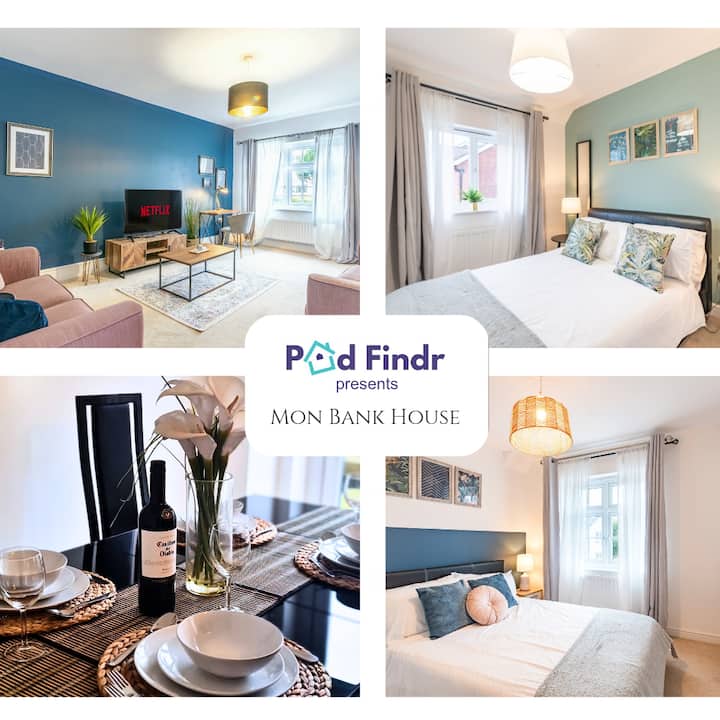 Mon Bank House By Padfindr*parking*sleeps 6 - Newport