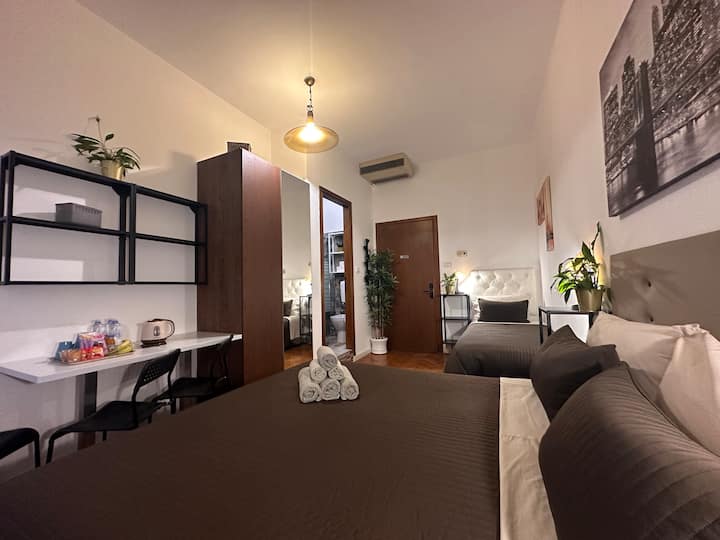 B&b Casamia •Camera Con Bagno X3• Stazione/centro - 巴都亞