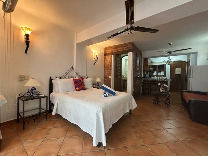 Hermoso Studio En Zr A Una Cuadra De La Playa. - Puerto Vallarta