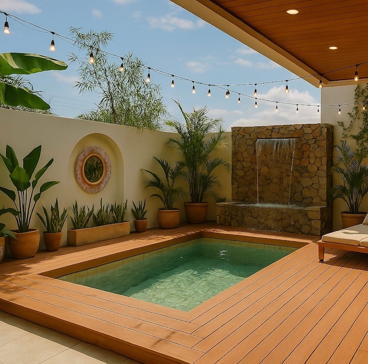 3br Tiny Villa With Pool And Beach Access - Subic