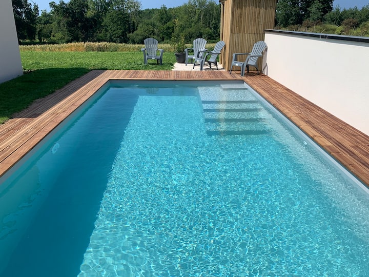 «&nbsp;Les Vagues&nbsp;» Maison 6/8 Pers, Piscine Chauffée - Pléneuf-Val-André