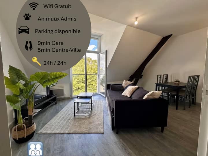 Noel : Le Ronsard Vue Forteresse -Centre 5mn - Avoine