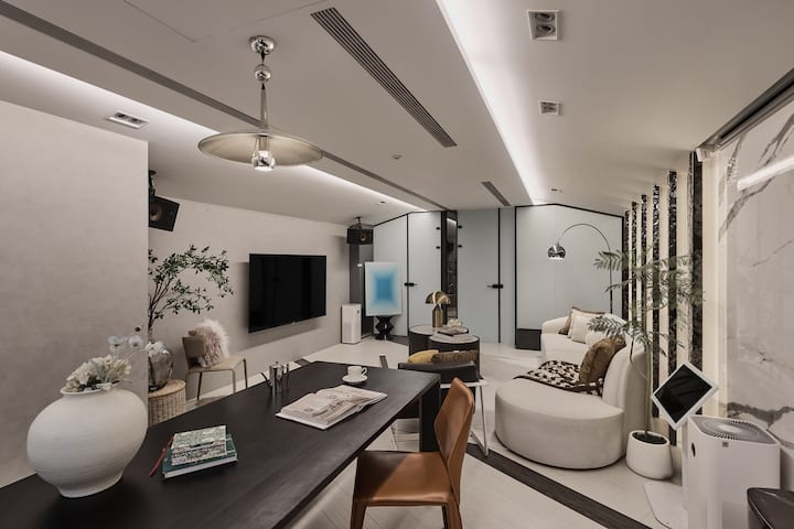 Cascade/大客廳聚會首選/mrt南京三民/台北小巨蛋/饒河夜市 - Taipei