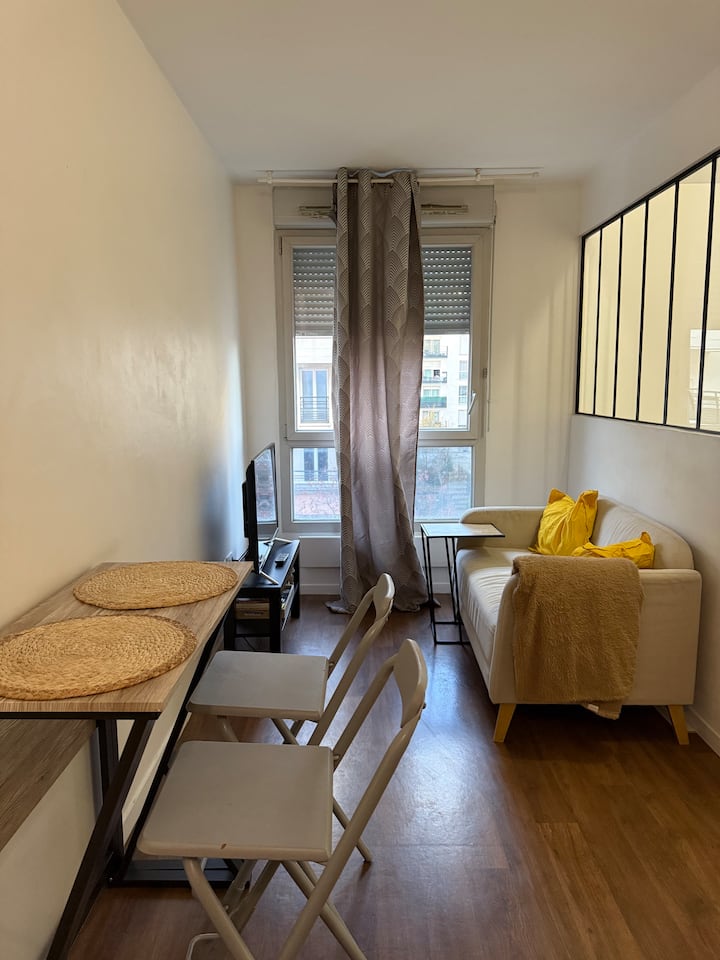 Studio Cosy&moderne Métro11•parfait Pro& Touristes - Rosny-sous-Bois