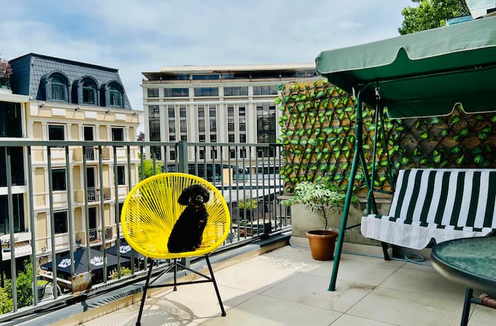 City Center 3br Apart With Terrace - Tbilisi