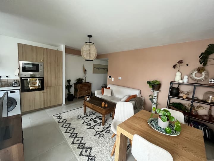 Appartement Chaleureux Avec Une Grande Terasse - Blanquefort