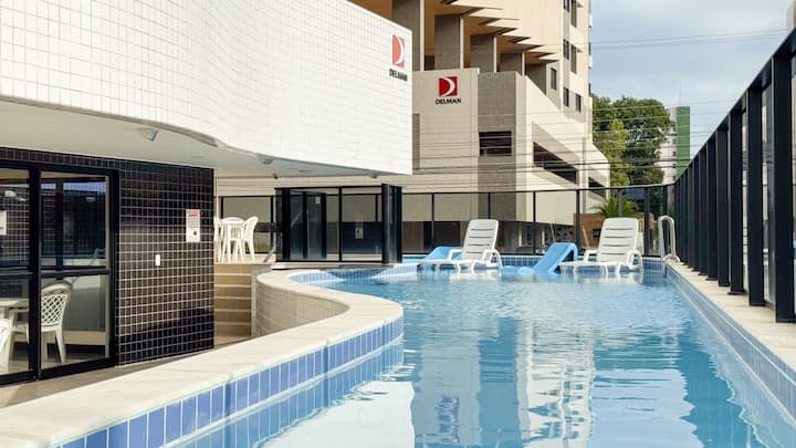 Apto 2/4 A 2 Quadra Da Paia De Pajuçara - Maceió