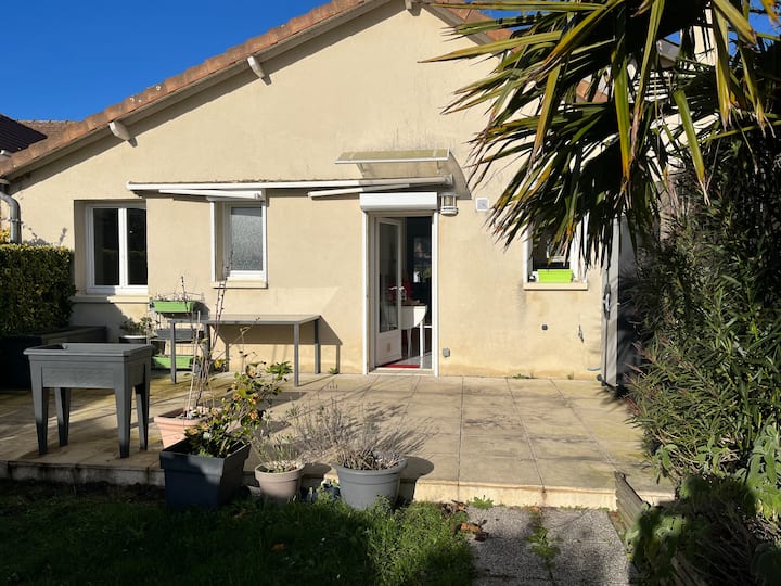 Jolie Maison 3 Chambres Jardin Proche Mer - Normandie