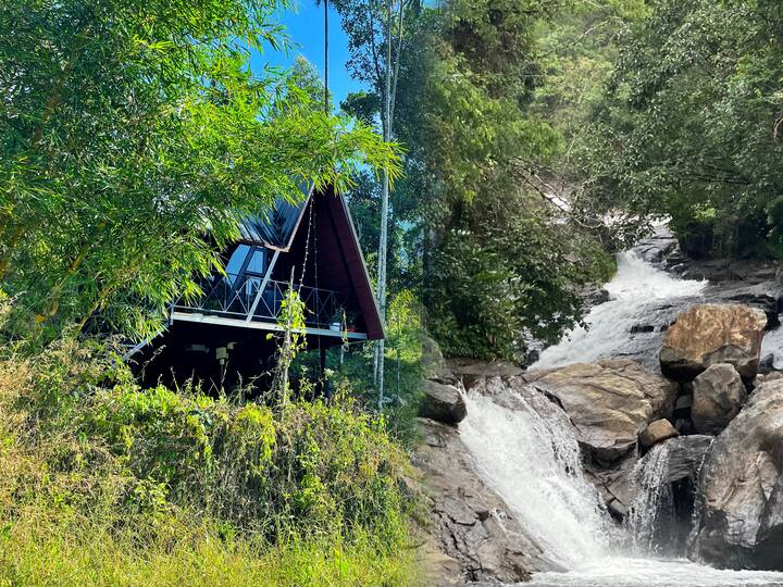 Wayanad A Frame Villa Near Waterfall - Wayanad