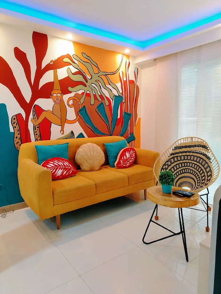 Encantador Y Confortable Apto En Santa Marta /Col - Santa Marta, Colombia