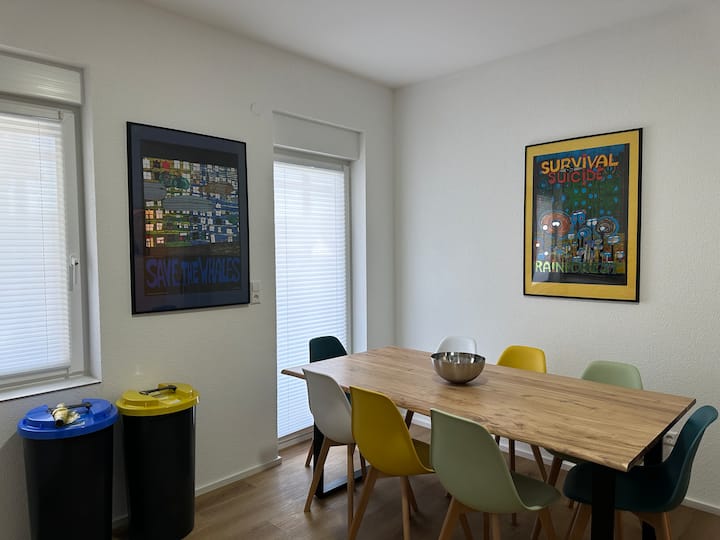 Stuttgart Obertürkheim 3 Zimmer 8 Betten Balkon - Stuttgart