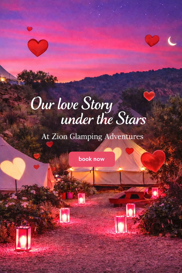 Glamping Tent Near Zion National Park - 2 Beds - Utah