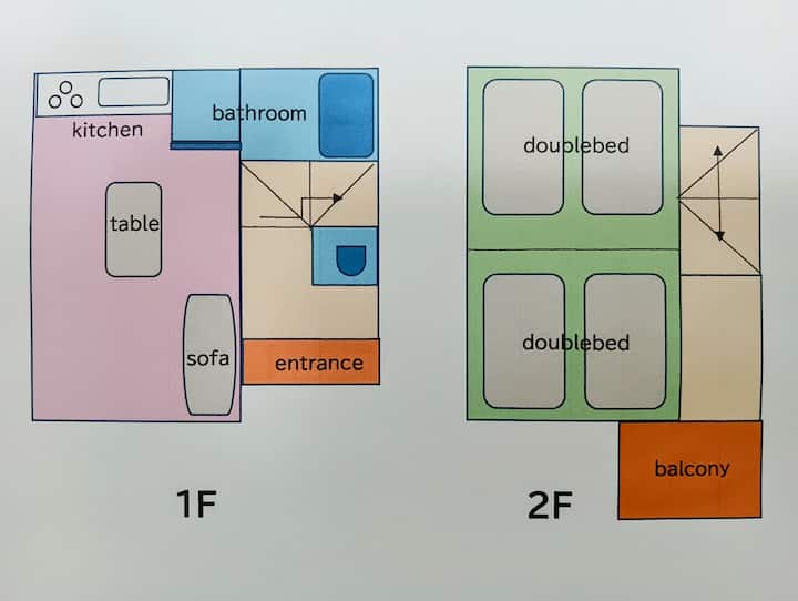 Quiet Area/ Entire Home/easy Access To Namba & Kix - Osaka