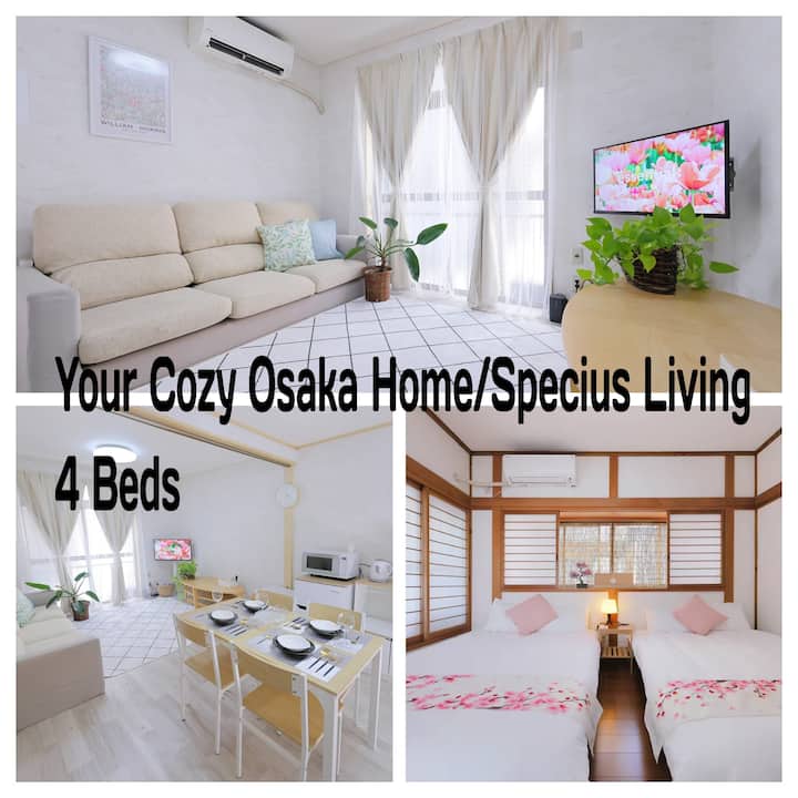 Drop! Long Stay 25% Off/quiet Area/ 10 Min Namba - Japonya