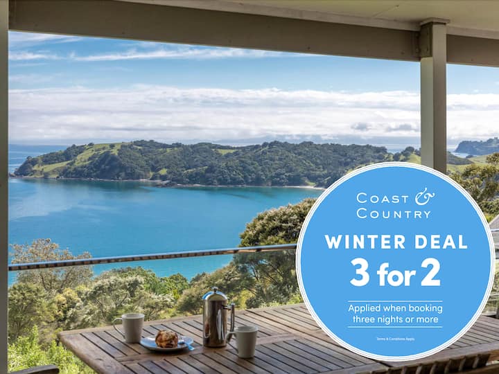 Piemelon Bay Views, Onetangi - Waiheke Island