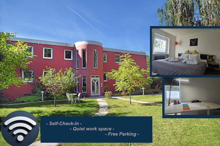 Residence Moai - Kostenl. Parkplatz, Wlan, Netflix - Erlangen