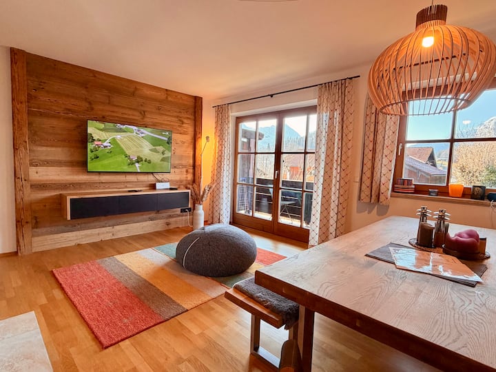 Ferienwohnung Alpensonne Bergblick & Balkon - Berchtesgaden