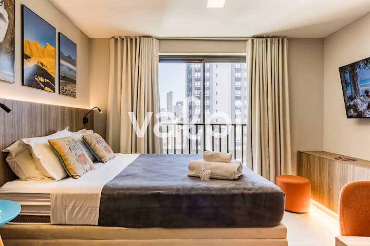 Studio Go24 Completo No Coração De Poa - Go240809 - Porto Alegre