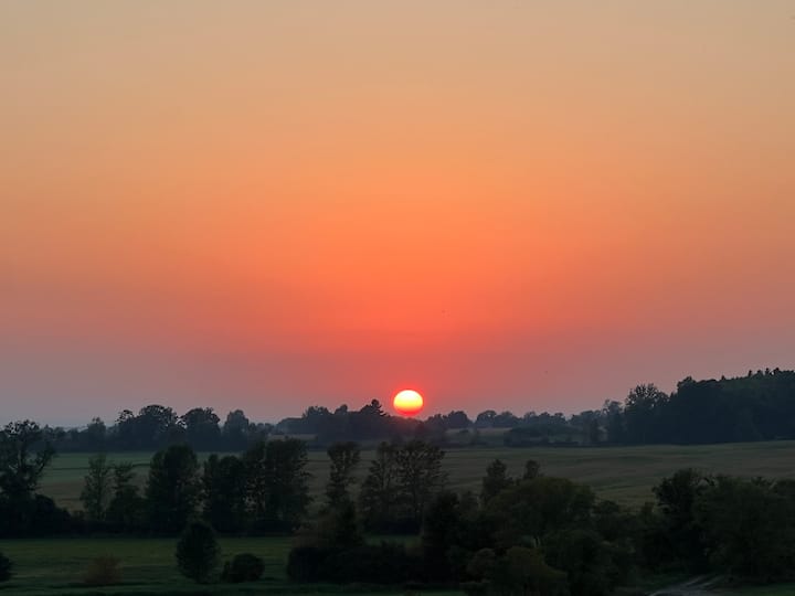 Country Hill Prow Sunset View - St Albans City, VT