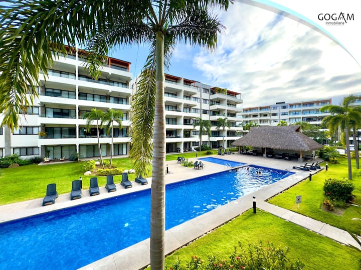 Excelente Departamento Nuevo Vallarta - Nuevo Vallarta