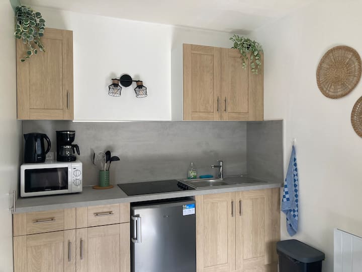 Charmant Studio «&nbsp;Cosy&nbsp;» Avec Jardinet Et Wifi - Arpajon