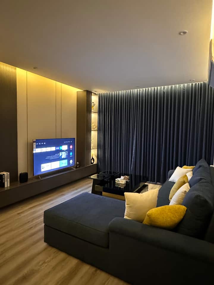 شقة غرفة وصالة بتصميم مودرن ودخول ذاتي A2 - Riyadh