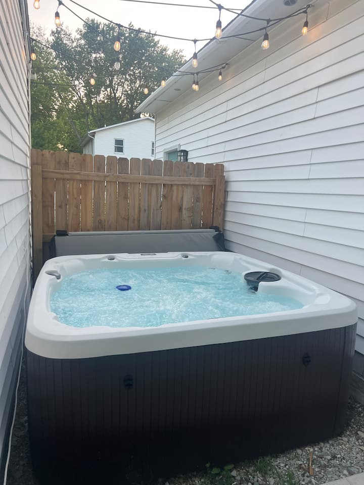 Hot Tub•3.1mi Grand Park•private•crum Cttg - Noblesville, IN