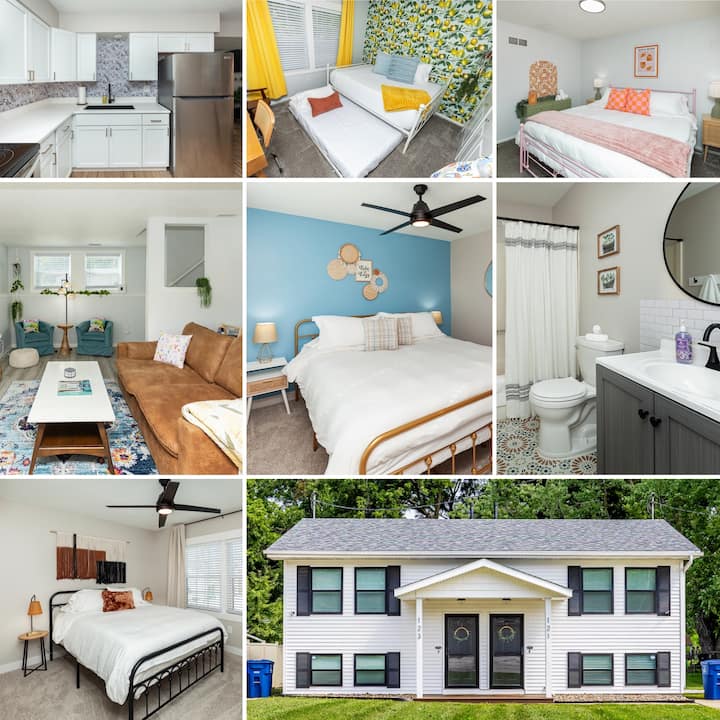 Spacious Dual-unit Upgradedstay: Comfort & Privacy - Des Moines, IA