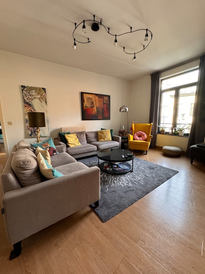 Bedroom In A Spacious Apartment - Schaerbeek