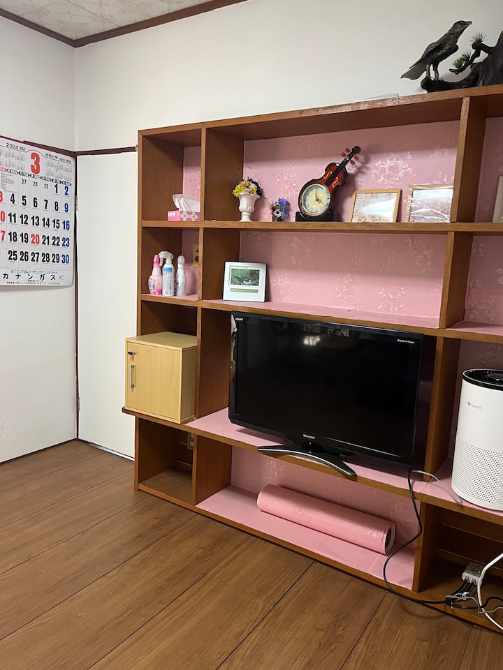離れ指宿静香Ii指宿駅から徒歩7分で砂蒸し温泉15分自転車無料 - 指宿市