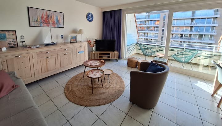 Proche De La Digue : Studio Pour 4 Avec Garage - Nieuwpoort