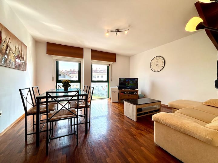 Dúplex Luminoso Bertamiráns A 10’ De Santiago - Ames