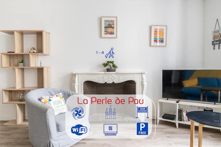 La Perle De Pau : Central & Parking Privé (4p) - ibis Budget Pau Est