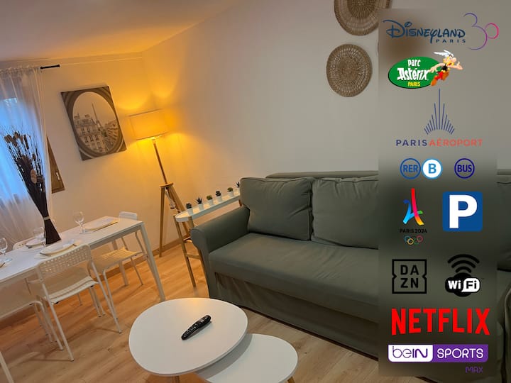 Appartement Près De Paris, Disney & Cdg - Tremblay-en-France