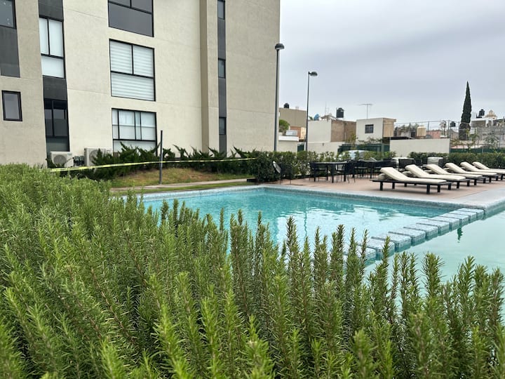 Departamento León Amplio, Cómodo, Vista Hermosa - Guadalajara, México