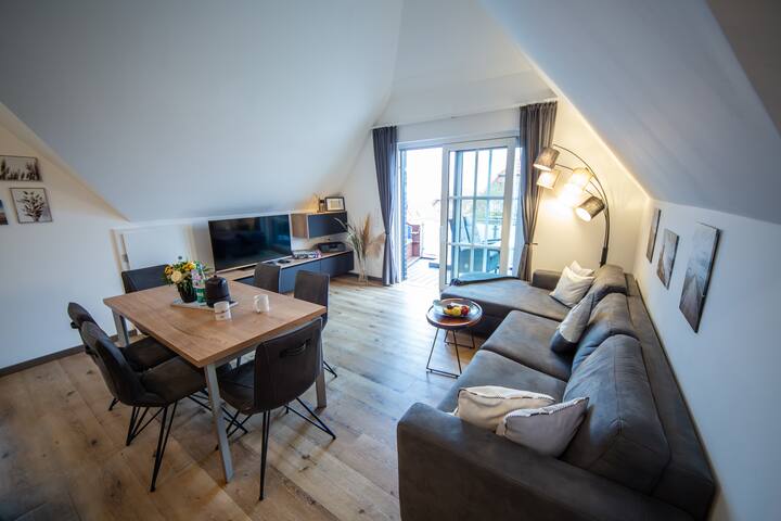 Exklusive Penthouse-wohnung Mit 2 Sz Und Meerblick - Juist