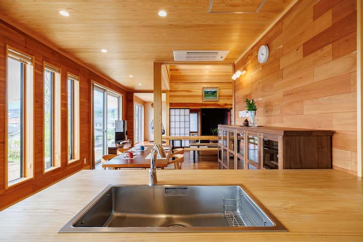 美しい星空と自然豊かな佐久 軽井沢　木の香に癒されるいえ　Side Mt House - Saku