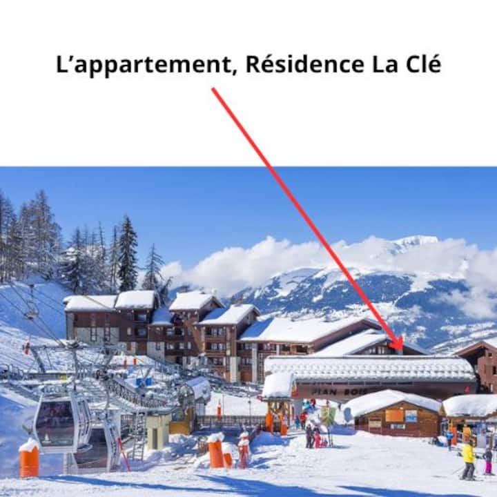 Apt 4pers.neuf Centre Station Au Pied Des Pistes - Aime-la-Plagne