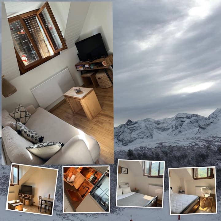 Cocon 2 Chambre Parking, Wifi - Lac d'Espingo