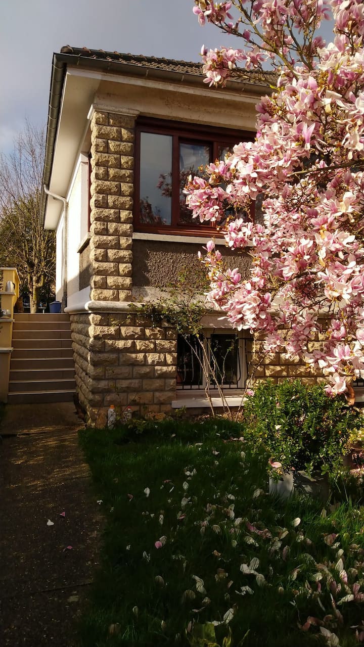 Charmante Maison Rez De Jardin - Bougival