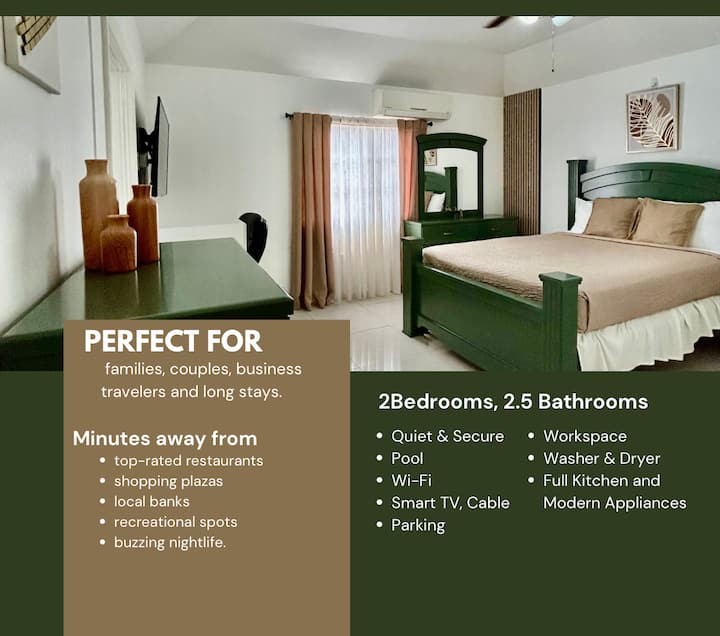 Enzo’s Suite Escape|secure 2br 2.5ba · Pool · Wifi - Kingston