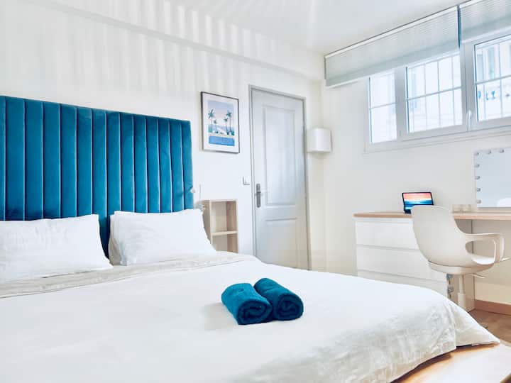 Bel Appartement Spacieux Au Centre Cannes - Plage de Cannes