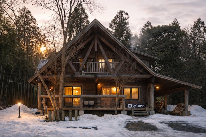 Hidden Forest Cabin | Entire Private Lodge - 加賀市
